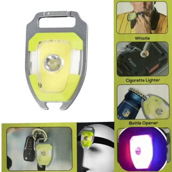 LED Flashlight Mini Bright Key Ring Portable Torch for EDC, Party ...