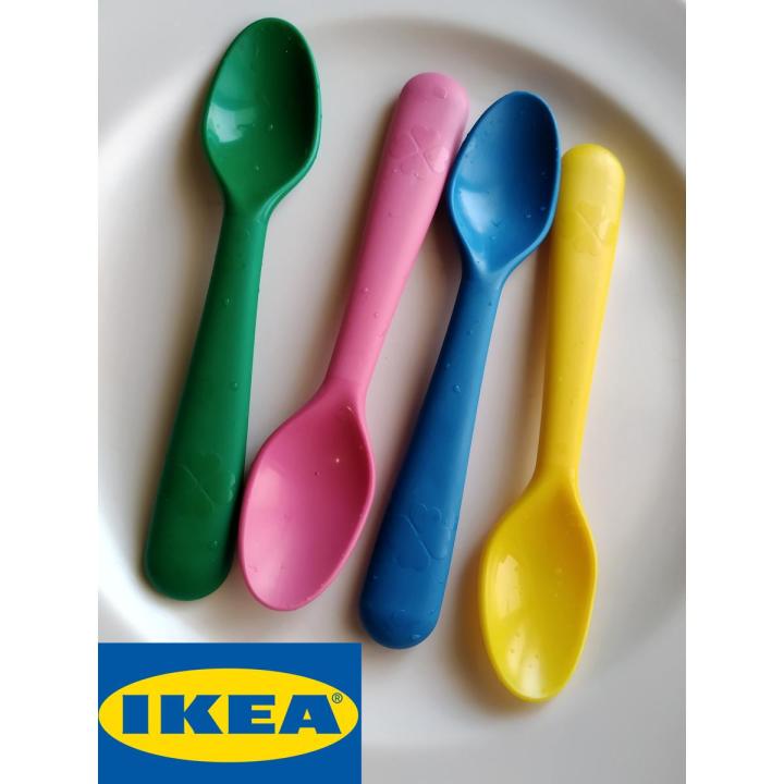 IKEA KALAS Spoon, Set of 4 spoons for kids and toddlers | Daraz.pk