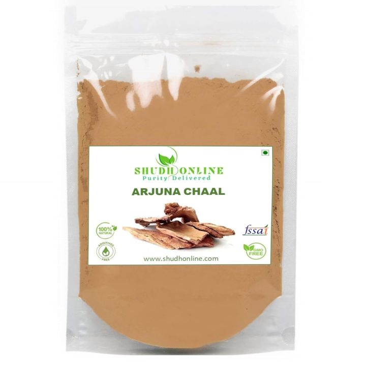 Shudh Online Arjun ki Chaal Powder, Arjuna Bark Powder (100 Grams ...