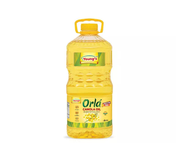 Young's Orla Canola Oil Pet Bottle 3Litre | Daraz.pk