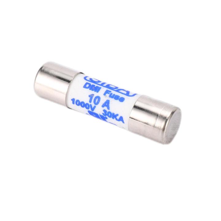FLYEER 4X Multimeter 10 X 38mm 1000V 10A Cylinder Ceramic Fuse White ...