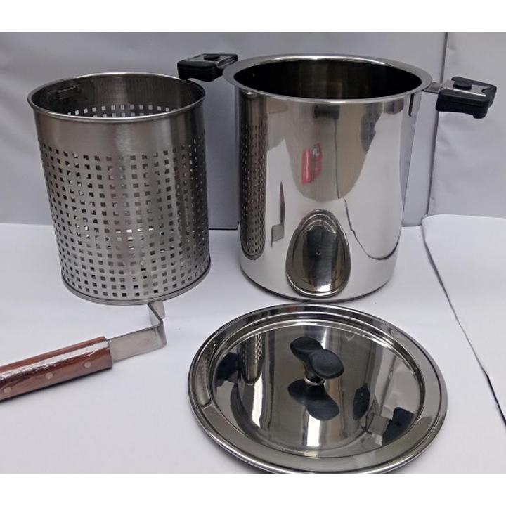 5 Liter 4 Set Deep Fryer Heavy Duty Stainless Steel Gas Fry Chips ...