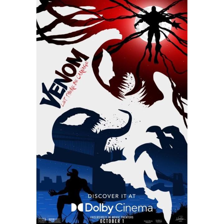 The Venom by the Marvel MCU 2.0 Fan Posters Vinyl Paper Quotes Vintage ...