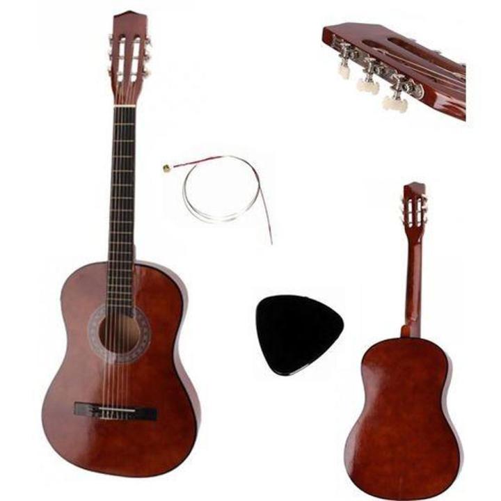 Acoustic String Wood Guitar 32 Inch - Coffee | Daraz.pk