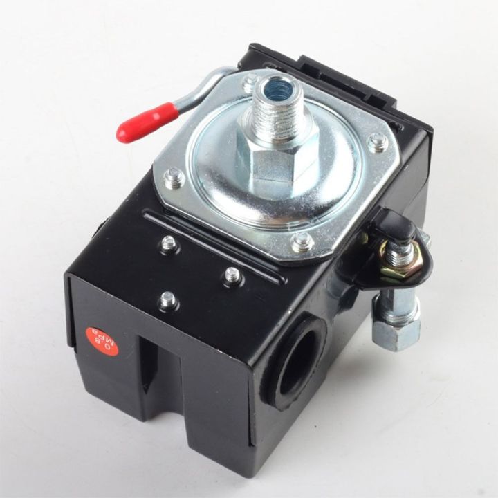 Control Black Air Compressor Plastic Steel Switch Knob Pump Pressure ...