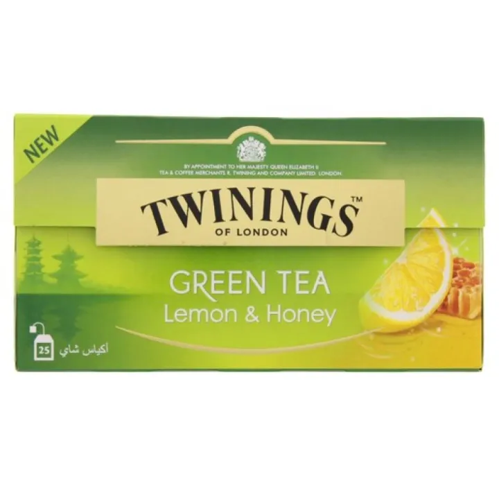 TWINNGS- Green Tea Lemon & Honey 25 Tea Bags (𝐢𝐦𝐩𝐨𝐫𝐭𝐞𝐝 & 𝐨𝐫𝐢𝐠𝐧𝐚𝐥 ...