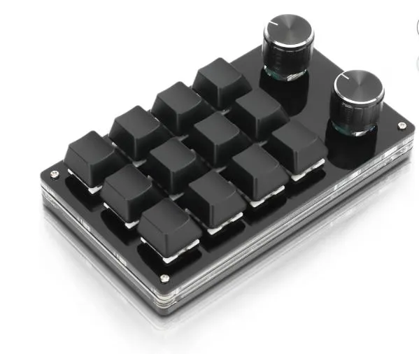 Programming Macro Pad Dustproof Easy Operation Mini Macro Mechanical ...