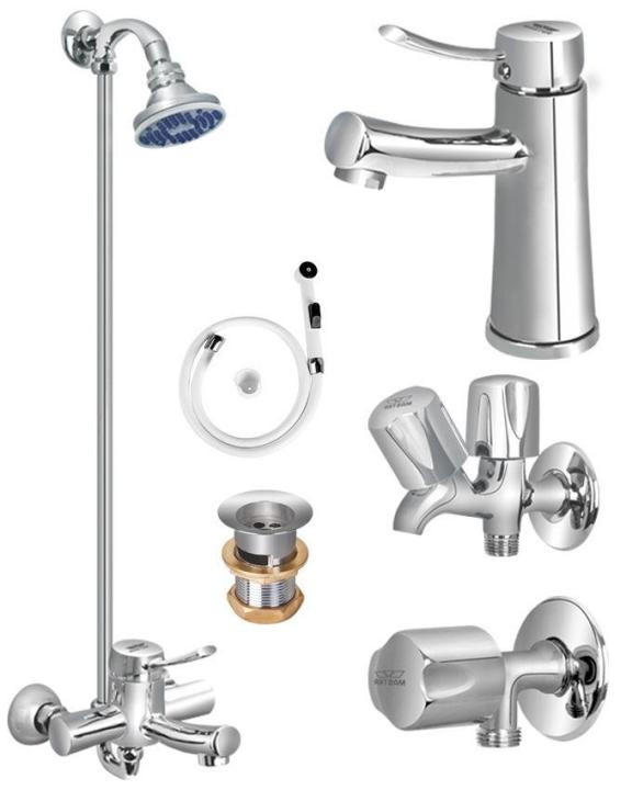 Master Shower & Basin Mixer Complete Set | Daraz.pk