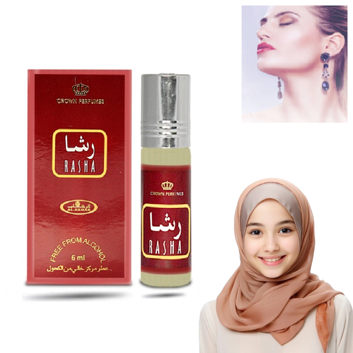RASHA Attar Alcohole Free Attar Concentrated Perfume Fragrance Attar Al ...