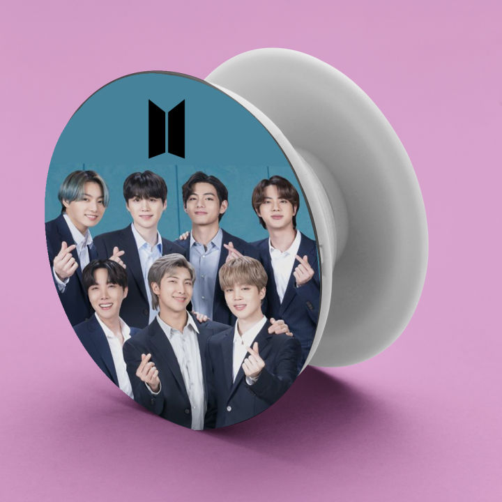 BTS popsocket for KPOP Mobile Stand best quality | Daraz.pk