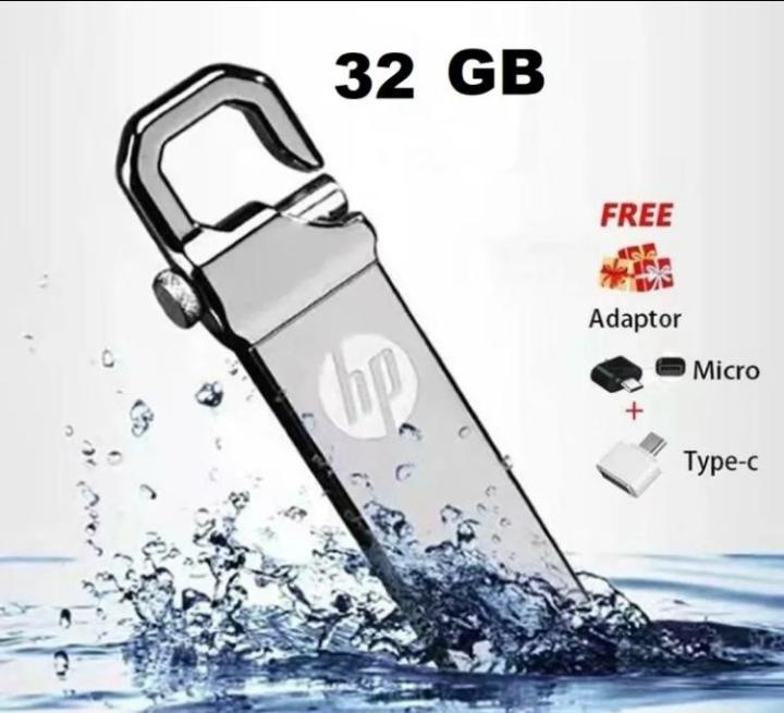HP High-Speed USB Flash Drive 32GB/64GB/128GB with OTG, Waterproof ...