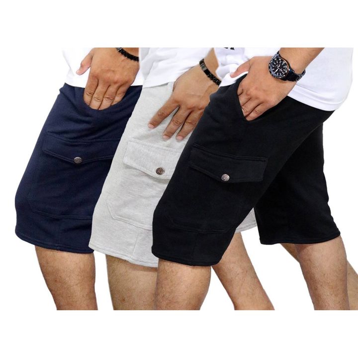 Bindas Collection 2 Pc Summer Pocket Cargo Style Short For Men | Daraz.pk