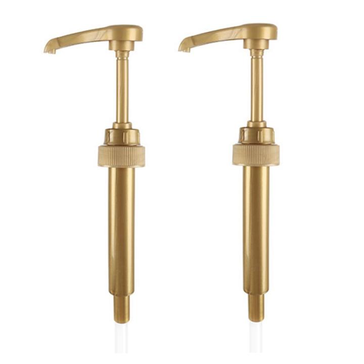 2 Pcs Coffee Milk Tea Dispenser Syrup Pump Black Liquid Dispenser for ...