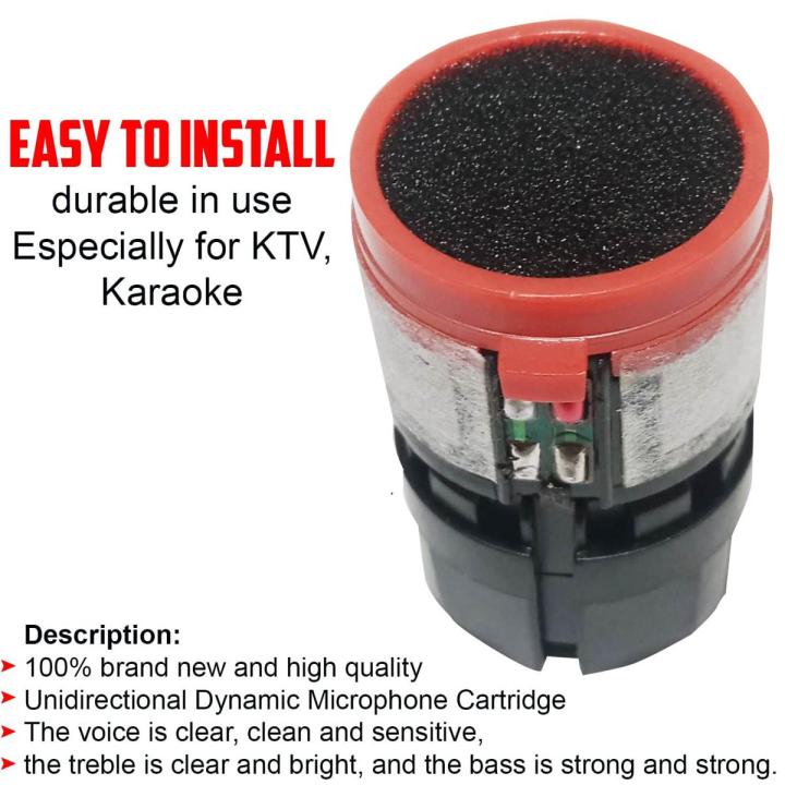 Dynamic Microphones Cartridge Core Capsule Mic Replace & Repair ...