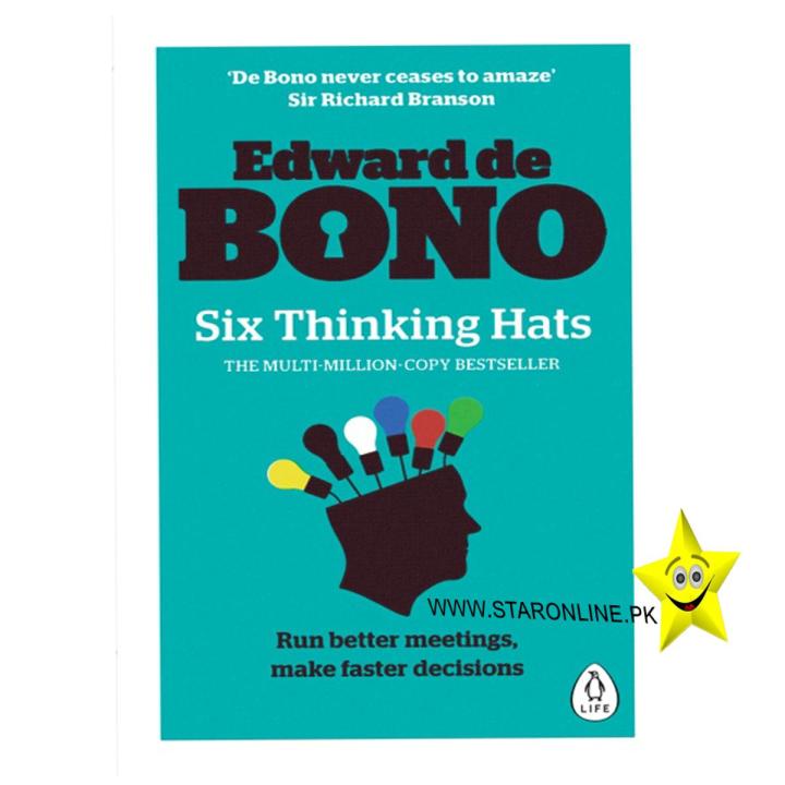 Six Thinking Hats Book by Edward de Bono | Daraz.pk
