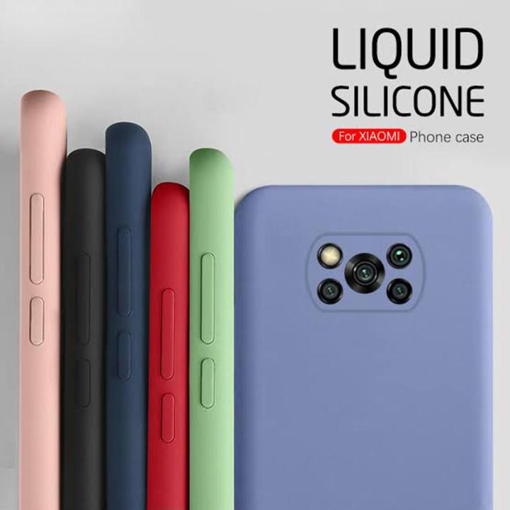 Poco X3 Pro Silicon Official Liquid Case , Premium Quality With Camera ...