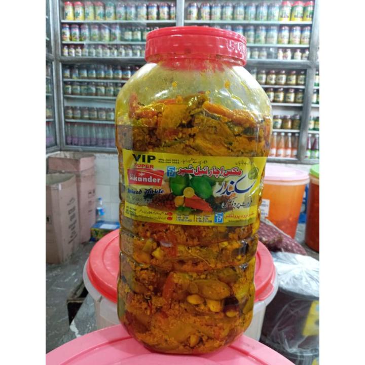Mixed Pickle in Oil Mix Achar Tail - 20 KG - 100% Original Shikarpuri ...