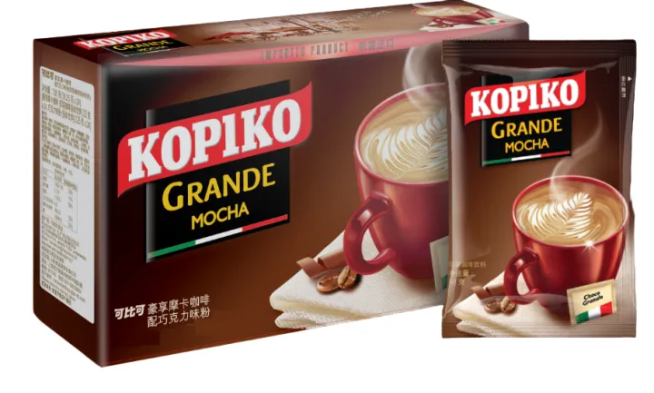 Kopiko Grande Mocha 3in1 Coffee Box Pack of 12 Sachet - (12x30G) | Daraz.pk