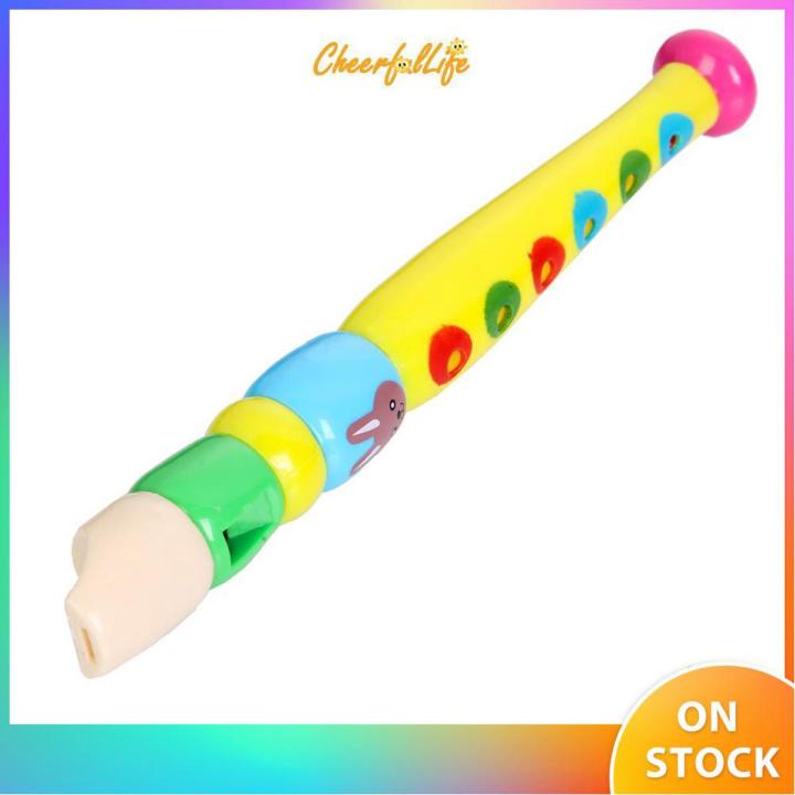 READY STOCK Plastic Kid Children Piccolo Flute Musical Instrument Early ...
