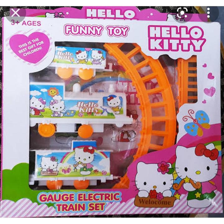 Funny toy electric train set | Daraz.pk