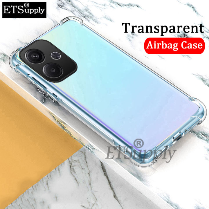 Xiaomi Redmi 13 Crystal Clear Back Cover Case 360 Degree Protection ...