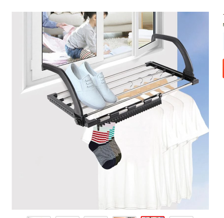 Portable Stainless Steel Towel Diaper Laundry Drying Shoe Rack | Daraz.pk
