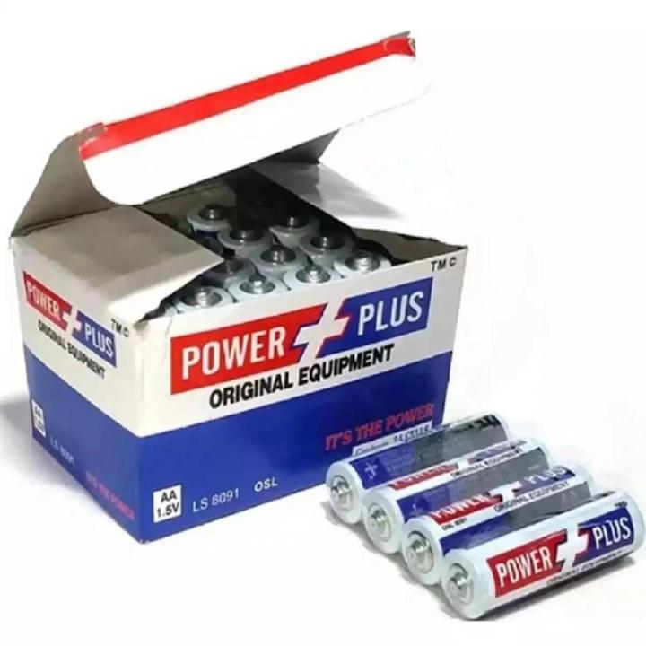 Original Power Plus Heavy Duty Cell Size AA (Regular) - (24 Pieces ...