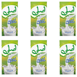 HALEEB ASLI Full Cream Milk 1L | Pack of 6 | Rich & Creamy Milk for a ...