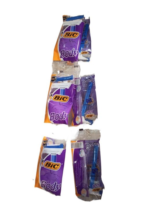 Bic Body Razor 6PCS Pack 100% Original | Daraz.pk