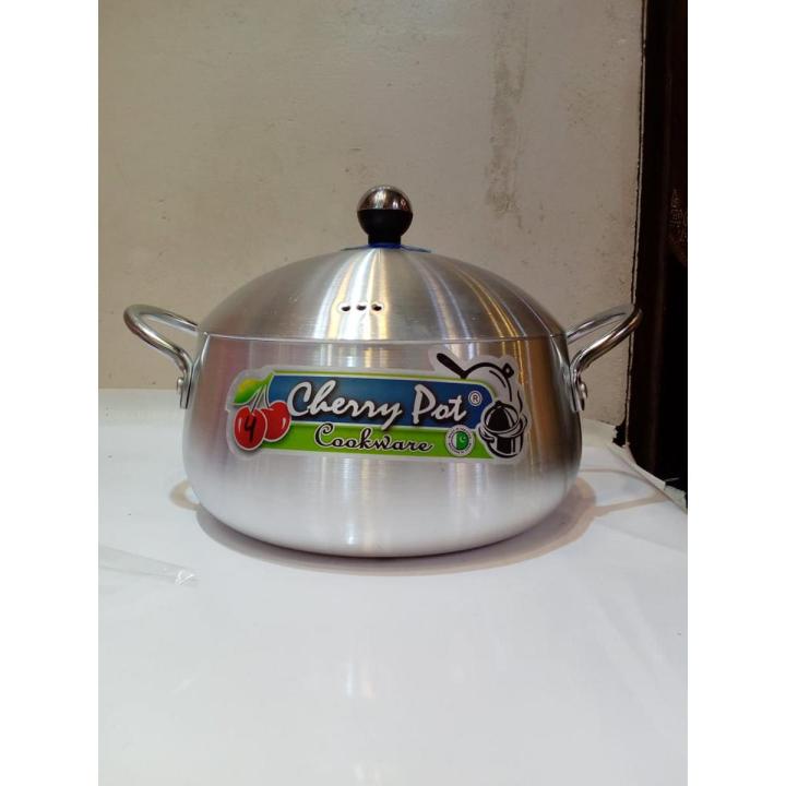 Cherry Pot silver Pot (pateli) (handi) cookware New style - Sizes are ...