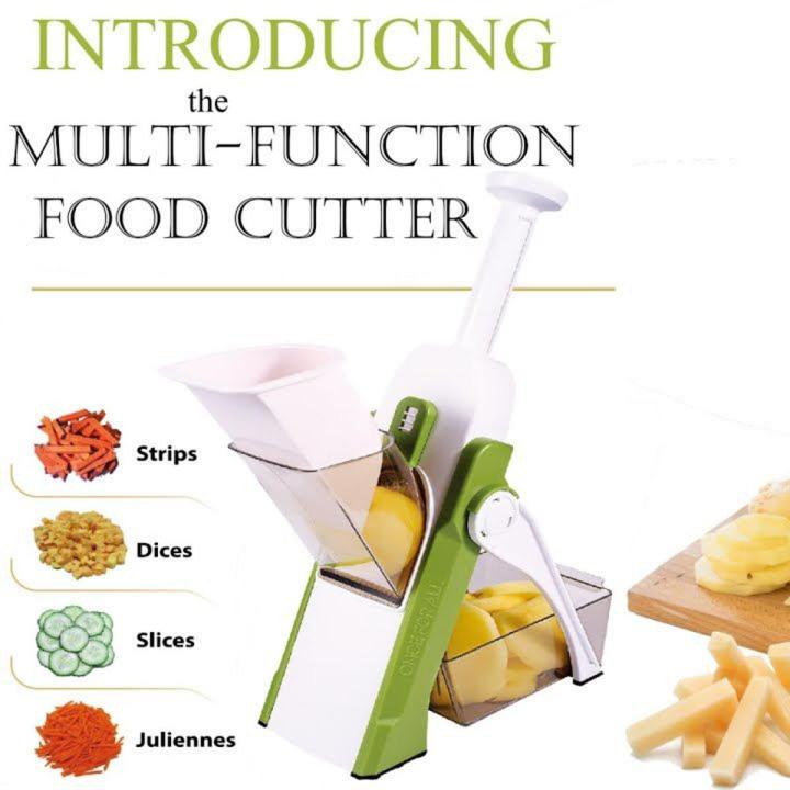 Slicer Cutter 5 in 1-30-Different Cuts Slice, Dice and Julienne- Fruit ...