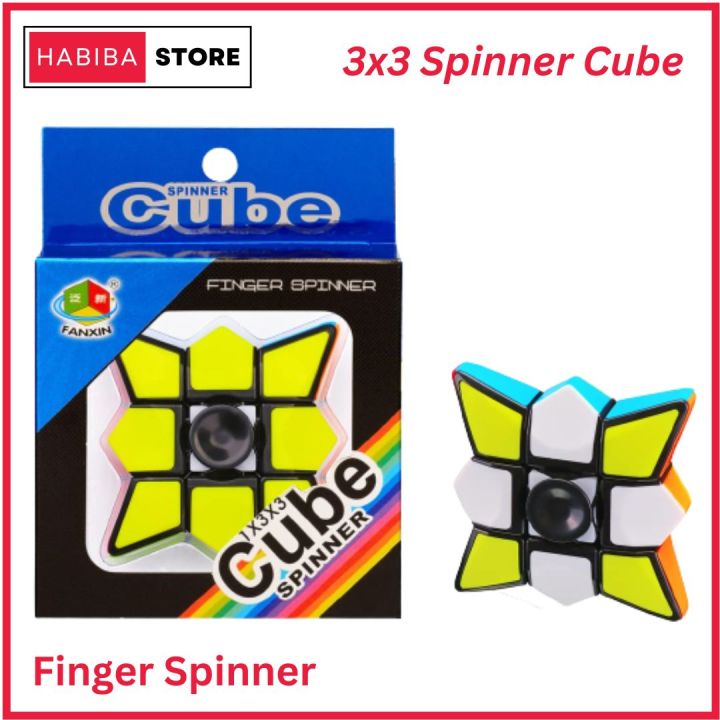 Original Fidget Spinner Cube Sticker Less Best Quality Fast Speed Magic ...