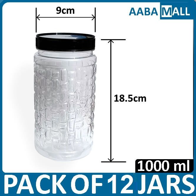 KITCHEN JAR - STORAGE JAR - SNACK JAR SET - SPICE JAR - MASALA JAR ...