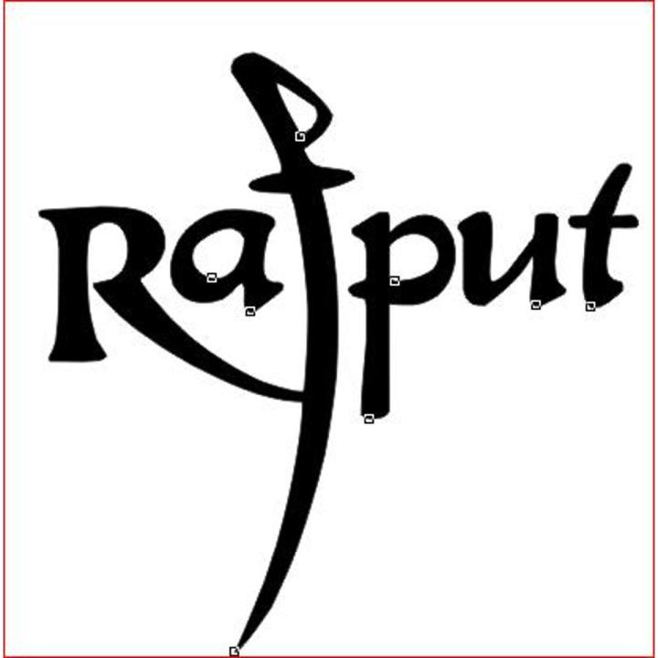 rajput car back skreen sticker Pvc Sticker For Bikes,Cars,Laptop 0042 ...