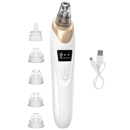 5 in 1 Electric Blackhead Acne Oil Remover Vacuum Suction Face Pore ...