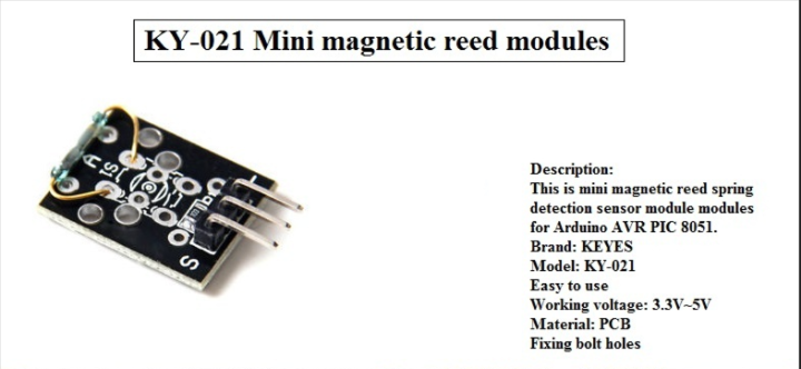 Mini magnetic reed switch modules Mini magnetic reed switch modules ...