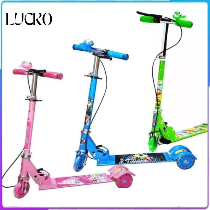 Lucro Scooter for Kids Heavy-Duty Outdoor e wheels Scotty with ...