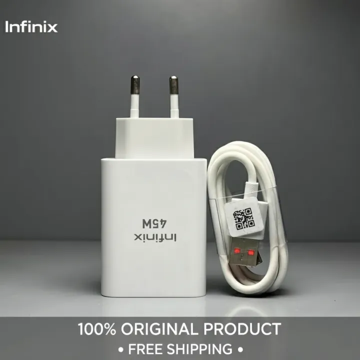 Infinix Original 45W Fast Charger | Original Infinix 45W Fast Charging ...