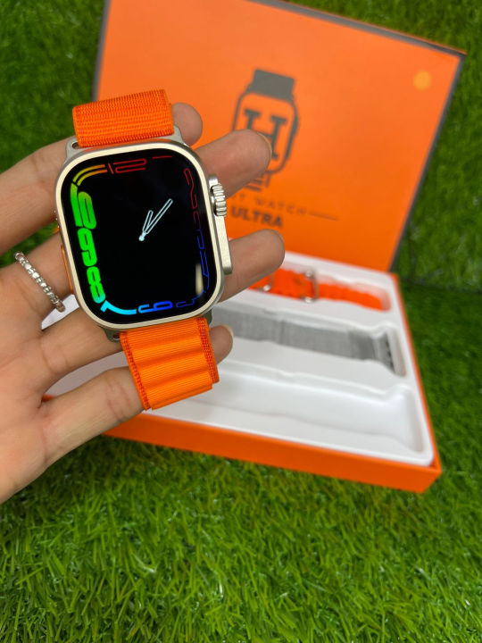 S9 Ultra Smart Watch - 3 Straps - 2.02" HD Big Screen - For Men Women ...