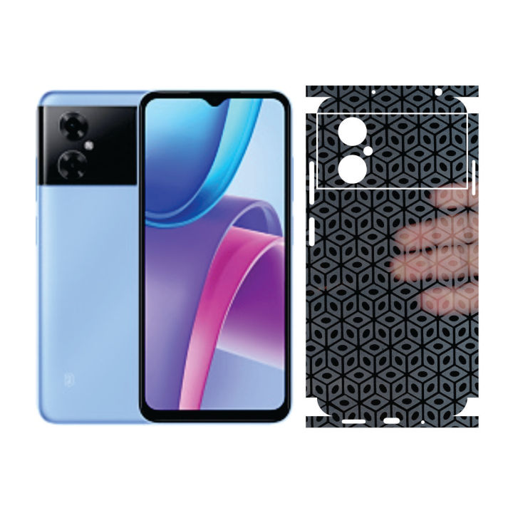 Xiaomi Redmi Note 11R Back Paper Glitter 360 GLT530 Sami-Transperent ...