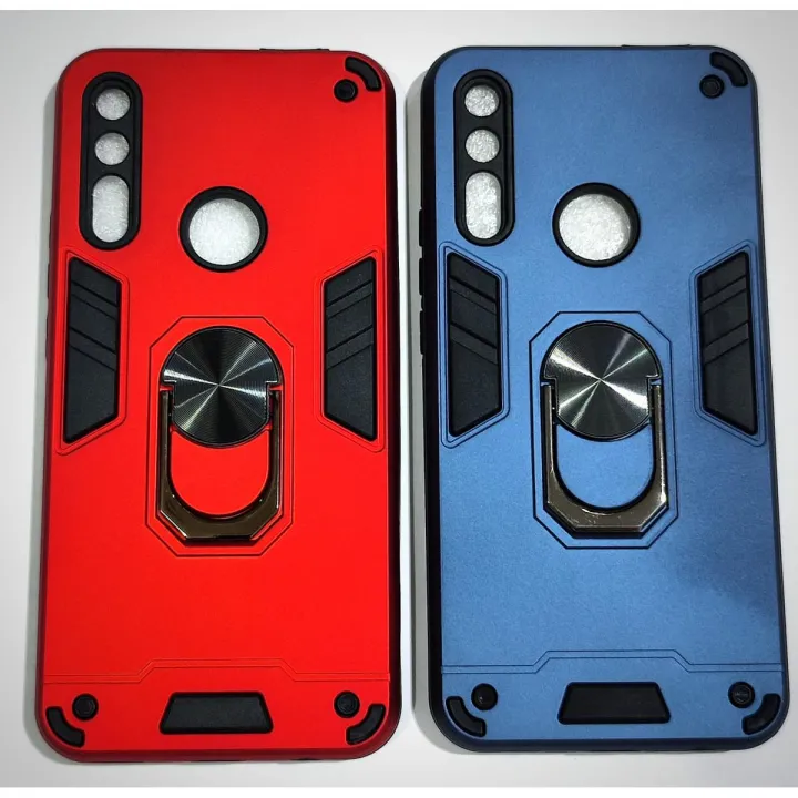 Huawei Y9 Prime (2019) Luxury Shock-Proof Armor Case With Car Ring ...