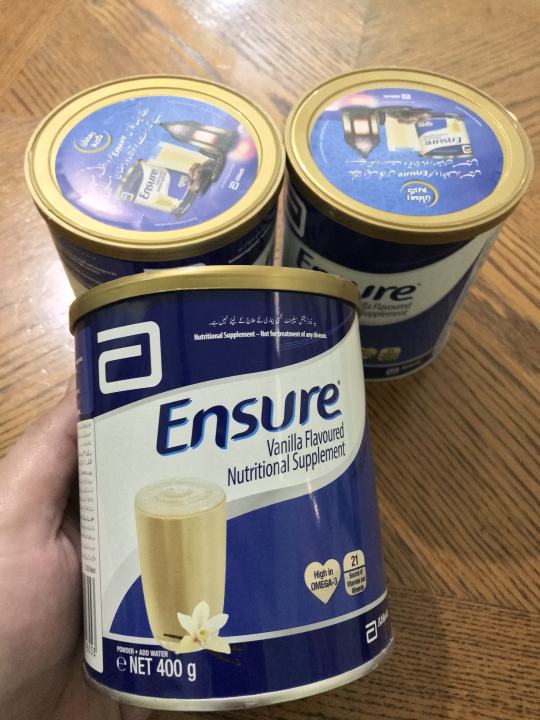 Ensure® Original Powder – Vanilla – 400gm | Complete, Balanced Nutrition for Adults & Seniors ...