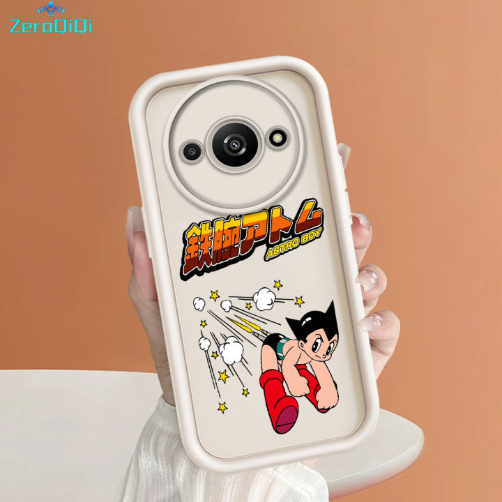 ZeroQiQi for Redmi A3 A3x Back Cover Astro Boy Soft Rubber Ladder ...