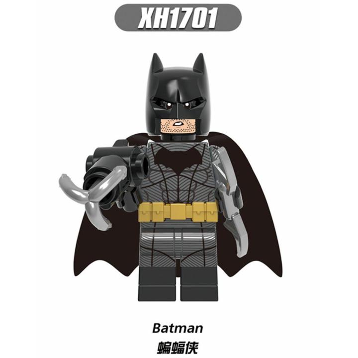 DC Super Heroes Minifigures Batman Superman man Wonder Woman Justice ...