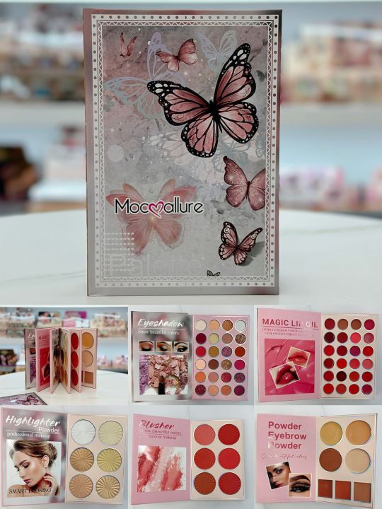 Mocallure 5-in-1 Professional Makeup Book Palette – All-in-One Face ...