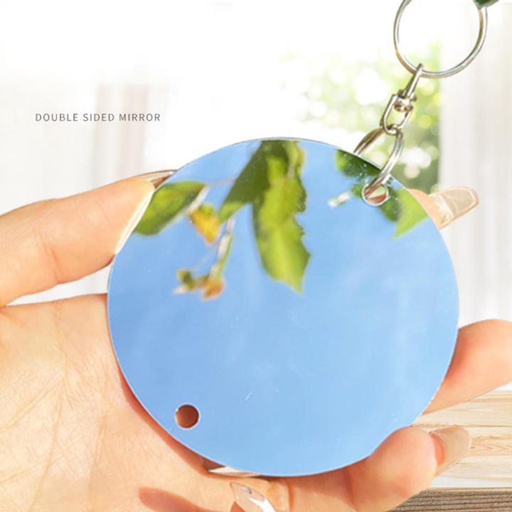 Outdoor Reflective Discs Wind Catcher Rotating Reflective Wind Chimes ...