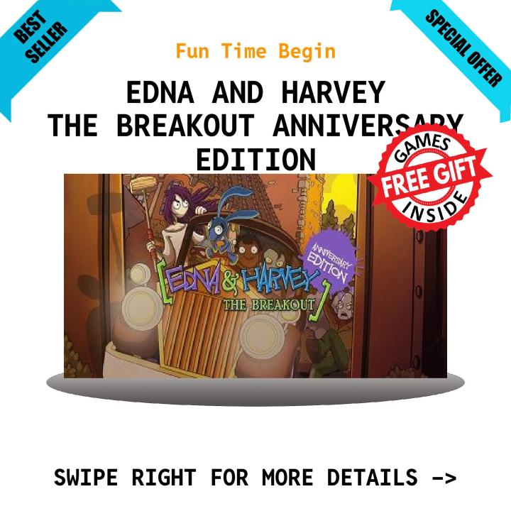 EDNA AND HARVEY THE BREAKOUT ANNIVERSARY EDITION.JPG - PC Game ...
