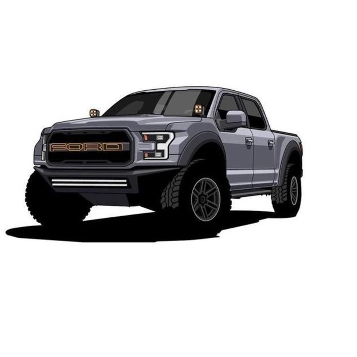 Ford Sticker - 3 inch x 3 inch - Car Sticker | Daraz.pk