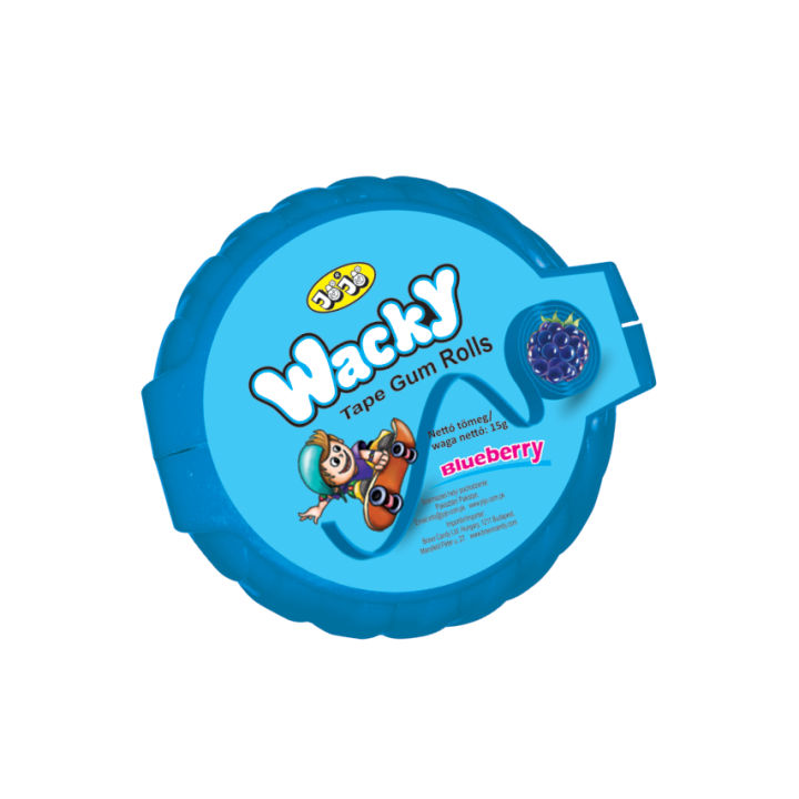 JoJo Wacky Tape Gum 15g Blueberry | Daraz.pk