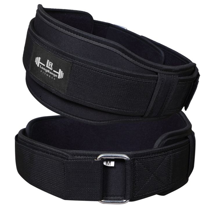 Weight Lifting Belt Gym Training Neoprene Fitness Workout Double ...